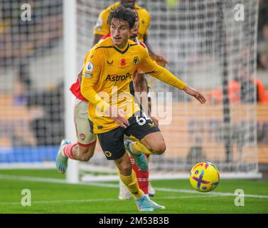 Wolverhampton Wanderers' Hugo Bueno during the Premier League match at ...