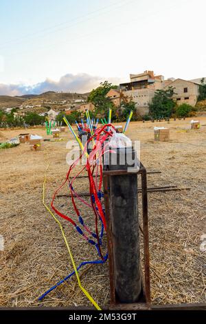 Preparation and configuration of professional fireworks projectiles ...