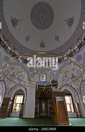 Can Polat Pasha Mosque, located in Kilis, Turkey, was built in 1553 by ...