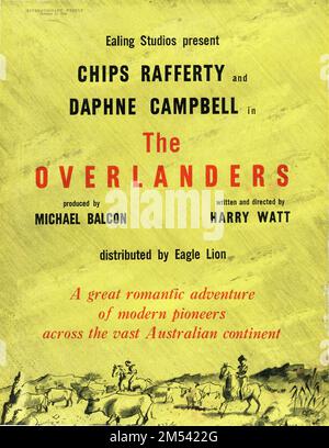 British Trade Ad for CHIPS RAFFERTY and DAPHNE CAMPBELL in THE ...