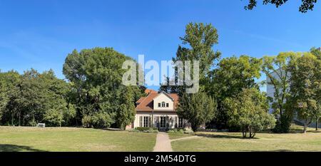 Galerie Eigenheim, Weimarhallenpark, Weimar, Thuringia, Germany Stock ...