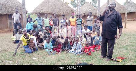 Lusaka, Uganda. 01st Dec, 2022. Musa Hasahya is the father of about 100 ...