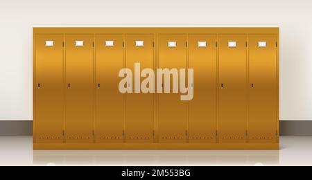 School locker vector door highschool metal gymnasium. Gym lockers box ...
