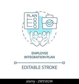 Employee integration plan concept icon Stock Vector Image & Art - Alamy