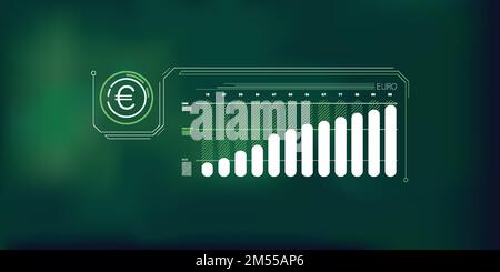 Abstract simple infographics about euro price stability Stock Vector ...