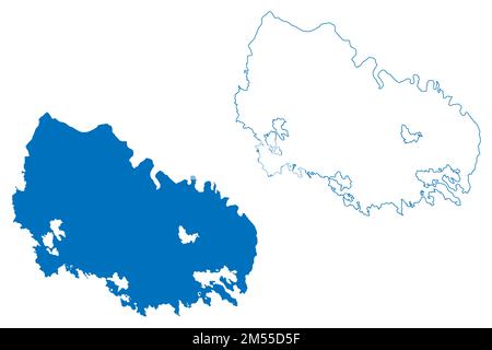 Lake Chott Melrhir (Africa, People's Democratic Republic of Algeria ...