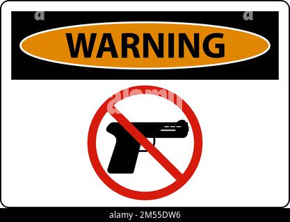Security Warning Sign On White Background Stock Vector Image & Art - Alamy
