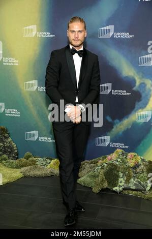 Rurik Gislason attending the 35th European Film Awards 2022 at Harpa ...