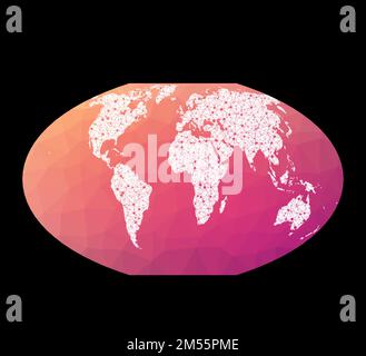 World map connection. McBryde-Thomas flat-polar parabolic ...