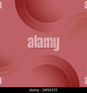 Red Linear Gradient Background Cover Minimal Vector Backdrop Geometric ...