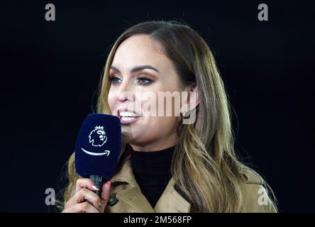 Kelly Somers, presenter for Amazon Prime Video during the Premier ...