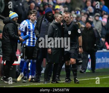 Referee Darren Handley Stock Photo - Alamy