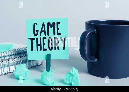 Conceptual display Game Theory. Word for branch of mathematics ...