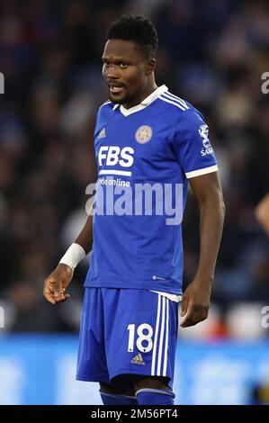 Leicester, England, 26th December 2022. Timothy Castagne of Leicester ...