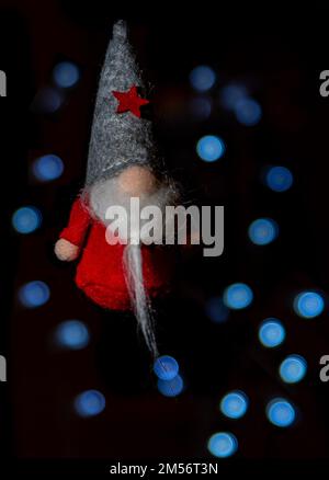 Photo of funny elder beard man type laptop wear eyewear white ...