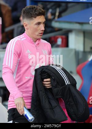 Harry Wilson of Fulham during the Premier League match West Ham United ...