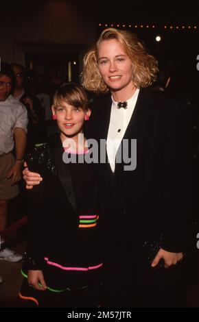 Cybill Shepherd and Clementine Ford at the "Chances Are" Hollywood ...