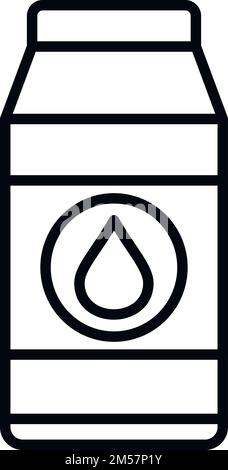 Kid seasonal allergy icon outline vector. Sneeze plant. Cold spring ...