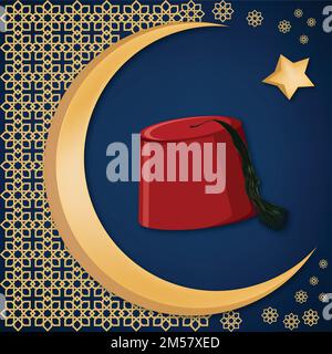 Ramadan fez Stock Vector Image & Art - Alamy
