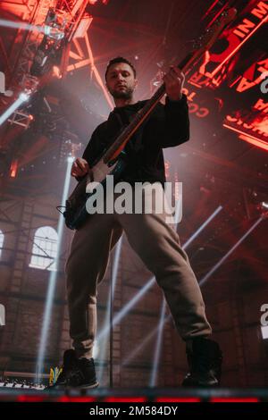 Ukrainian Band Antytila performing in Lviv on 25th December 2022 Stock ...