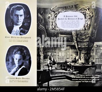 JOAN GREENWOOD and STEWART GRANGER in SARABAND FOR DEAD LOVERS 1948 ...