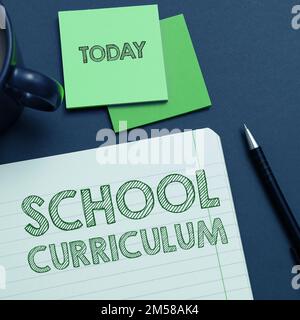 Inspiration showing sign School Curriculum, Word for designed to ...