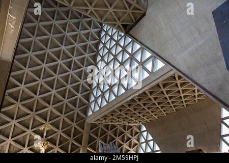 Interior of the National Temple to Maria mother and queen of Monte ...