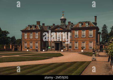 The Hanbury Hall 18th-century stately home in Hanbury, Worcestershire ...