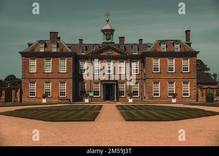 The Hanbury Hall 18th-century stately home in Hanbury, Worcestershire ...