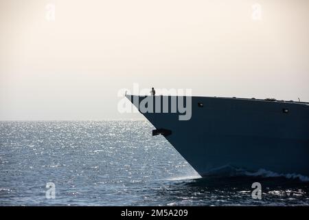 220213-A-RM286-4090 ARABIAN GULF (Feb. 13, 2022) Pakistan navy frigate ...