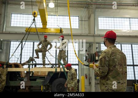 U.S. Army Soldiers assigned to the 241st Quartermaster Company, 725th ...