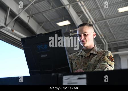 Airman 1st Class Holden Wylie, 8th Aircraft Maintenance Unit F-16 Viper ...