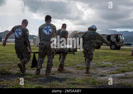 U.S. Soldiers with 8th Forward Resuscitation and Surgical Detachment ...