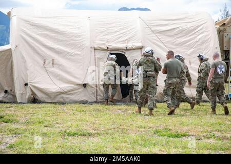 U.S. Soldiers with 8th Forward Resuscitation and Surgical Detachment ...