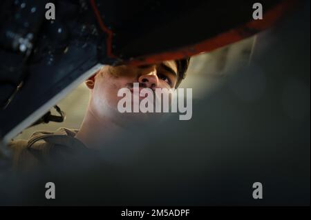 Senior Airman Thomas Perez, an 801st Special Operations Aircraft ...