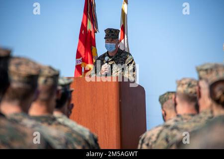 U.S. Marine Corps Col. Sean Dynan, commanding officer of the 15th ...