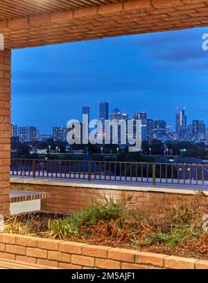 View of roof garden. Varcoe Road, London, United Kingdom. Architect ...