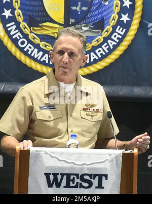 Rear Adm. Michael Vernazza, commander Naval Information Warfighting ...