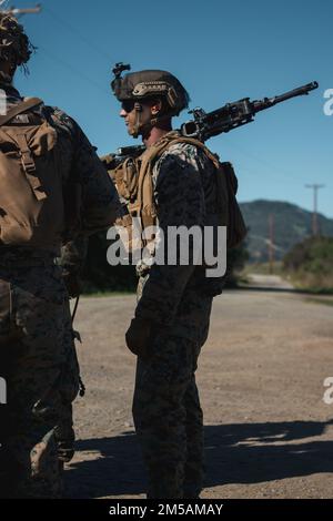 U.S. Marines with Advanced Infantry Training Battalion, School of ...