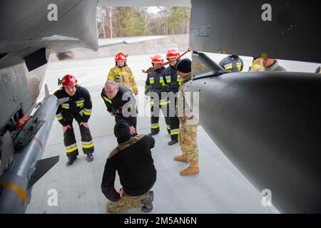 A U.S. Air Force F-15C assigned to the 493rd Fighter Squadron, RAF ...