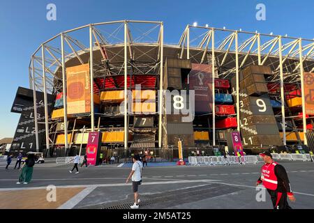 Exterior view, overview Stadium 974, container, Brazil (BRA ...