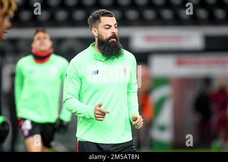 Dacia Arena, Udine, Italy, December 17, 2022, Athletic Bilbao's Jon ...
