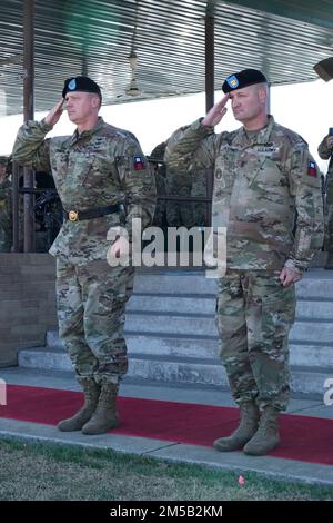 U.S. Army Brig. Gen. Joseph E. Hilbert, the incoming commander of the ...