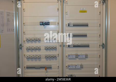 electric fuse box and rcd devices, safety in electricity and power ...