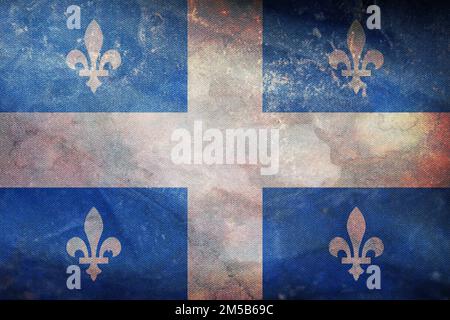 flag of French ancestry Quebecois people. flag representing ethnic ...