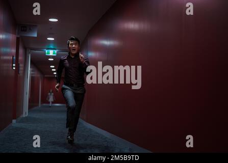 M3GAN, (aka MEGAN), from left: Amie Donald as M3gan (voice: Jenna Davis ...