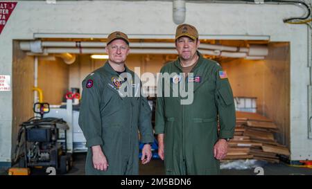 Capt. Rick Burgess, commanding officer of the first-in-class aircraft ...