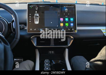 A Vietnamese manufactured VF 8 eSUV electric car, Saturday, Dec. 10 ...