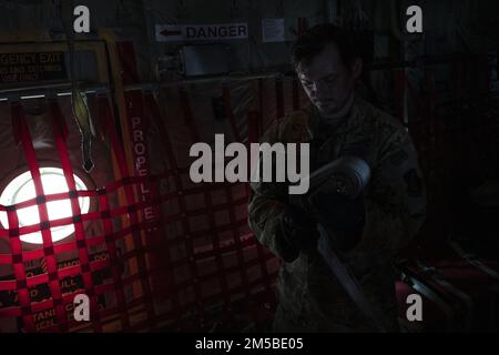 Tech Sgt. Wesley Zech, 36th Expeditionary Airlift Squadron loadmaster ...