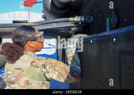 Spc. Wester of Echo Troop, 7th Squadron, 17th Cavalry Regiment conducts ...